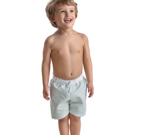 Calções de Banho Menino Ballons Meia Pata - Mon Petit Chic